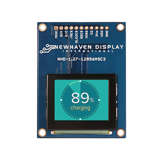 NHD-1.27-12896ASC3 Newhaven Display Intl | ออปโตอิเล็กทรอนิกส์ | DigiKey